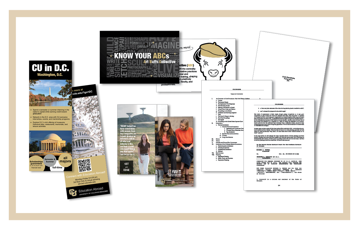 University of Colorado Boulder Start Page